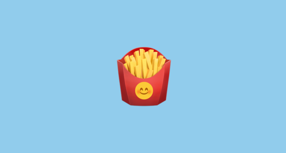 🍟 Frites Emoji on Apple iOS 15.4