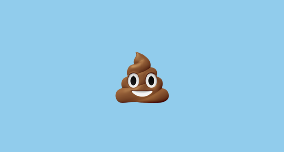 💩 Pile of Poo Emoji on Apple iOS 15.4