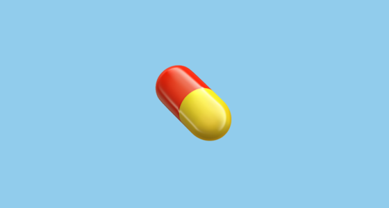 💊 Pill Emoji on Apple iOS 15.4