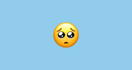 🥺 Pleading Face Emoji on Apple iOS 15.4