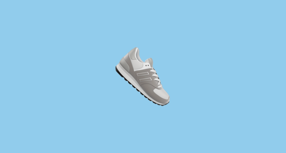 👟 Running Shoe Emoji on Apple iOS 15.4