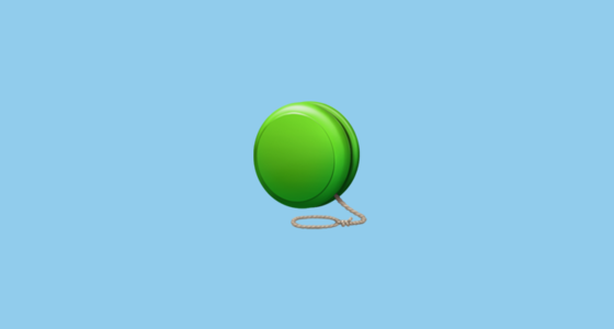 🪀 Yo-Yo Emoji on Apple iOS 15.4