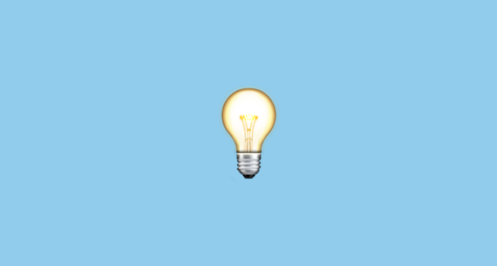 💡 Light Bulb Emoji on Apple iOS 9.1