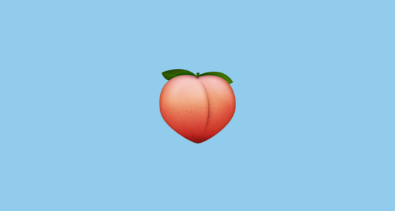 🍑 Peach Emoji on Apple iOS 9.1