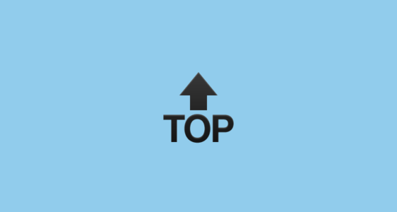 🔝 Flecha Top Emoji on Apple iOS 9.1