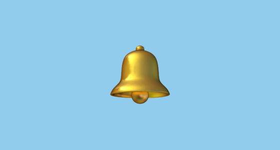 🔔 Bell Emoji on Apple iOS 16.4