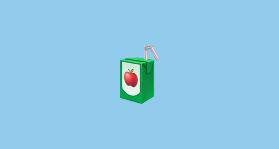 🧃 Minuman Air Kotak Emoji on Apple iOS 16.4