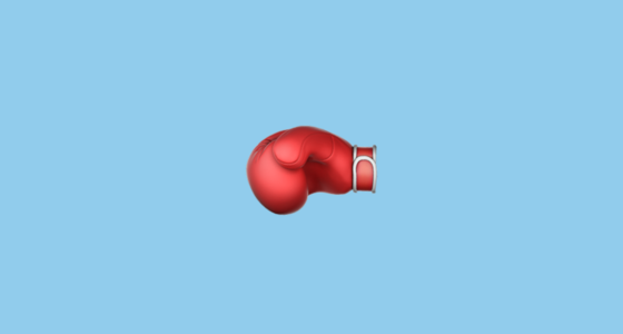 🥊 Boxhandschuh Emoji on Apple iOS 16.4