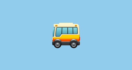 🚌 버스 Emoji on Apple iOS 16.4