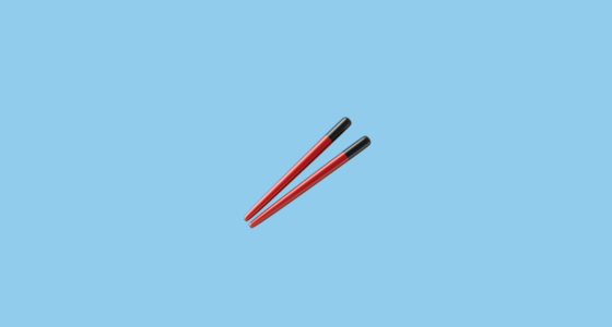 🥢 Chopsticks Emoji on Apple iOS 16.4