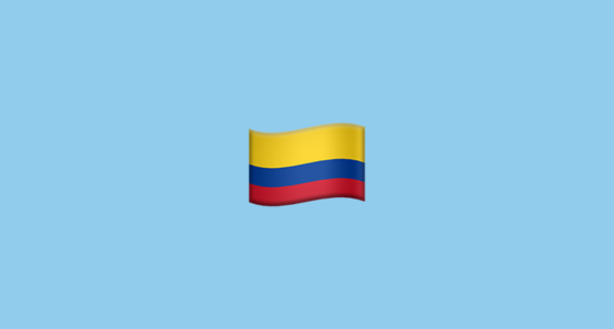 🇨🇴 Flag: Colombia Emoji on Apple iOS 16.4