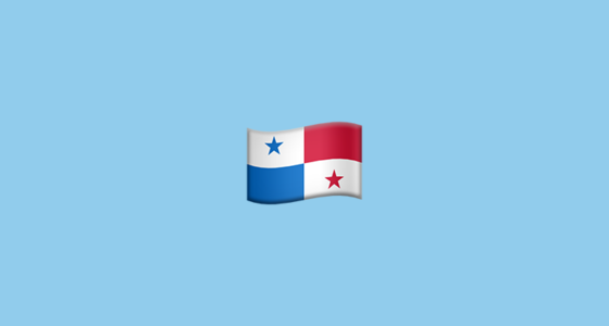 🇵🇦 깃발: 파나마 Emoji on Apple iOS 16.4