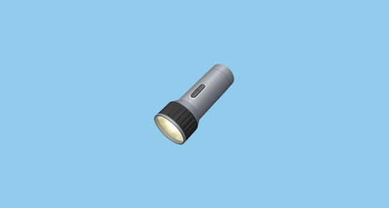 🔦 Flashlight Emoji on Apple iOS 16.4