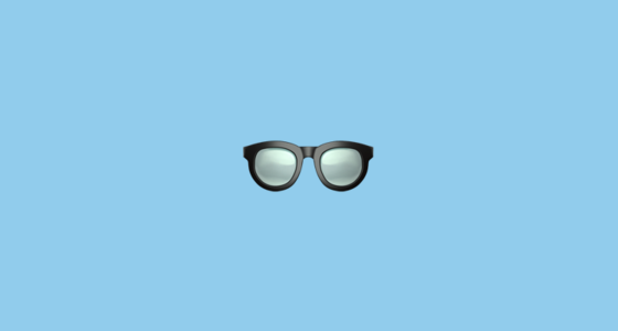 👓 Bril Emoji on Apple iOS 16.4
