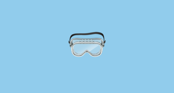 🥽 Goggles Emoji on Apple iOS 16.4