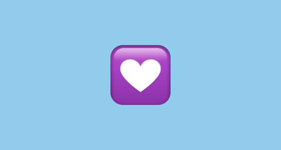💟 Heart Decoration Emoji on Apple iOS 16.4