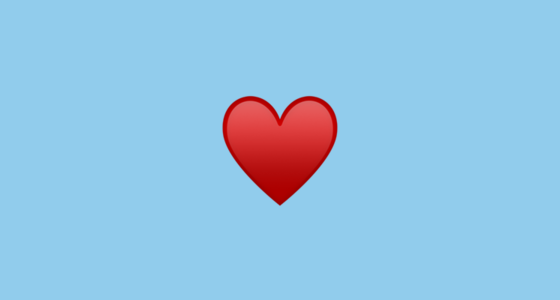 ♥️ Heart Suit Emoji on Apple iOS 16.4