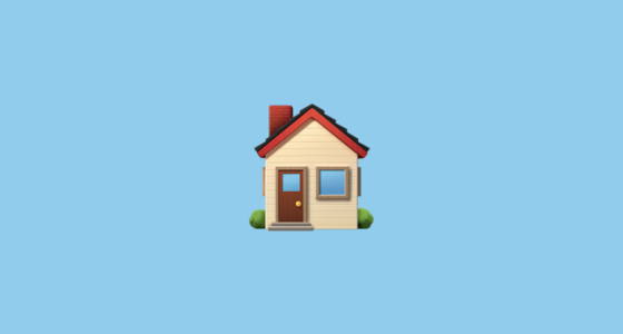 🏠 House Emoji on Apple iOS 16.4