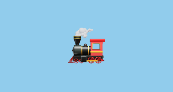 🚂 Locomotive Emoji on Apple iOS 16.4