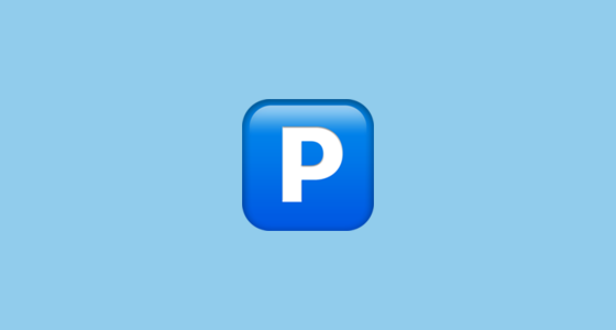 🅿️ P Button Emoji on Apple iOS 16.4