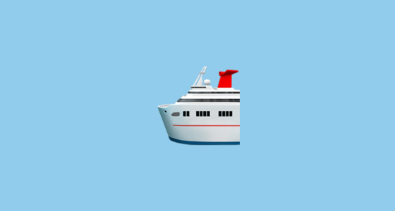 🛳️ Passenger Ship Emoji on Apple iOS 16.4