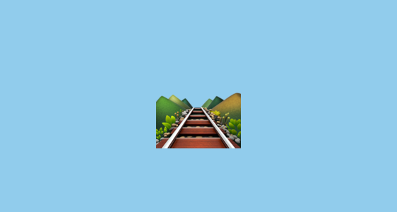 🛤️ Railway Track Emoji on Apple iOS 16.4