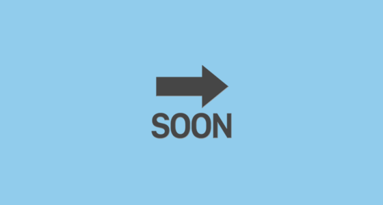 🔜 Soon Arrow Emoji on Apple iOS 16.4