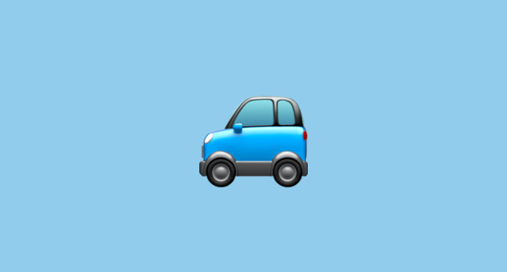 🚙 Vehículo Deportivo Utilitario Emoji on Apple iOS 16.4