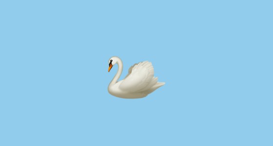🦢 Cygne Emoji on Apple iOS 16.4