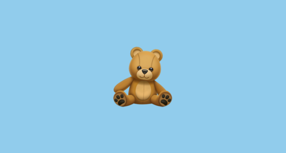 🧸 泰迪熊 Emoji on Apple iOS 16.4