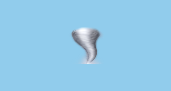 🌪️ Tornado Emoji on Apple iOS 16.4