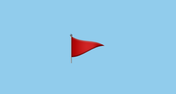 🚩 Triangular Flag Emoji on Apple iOS 16.4