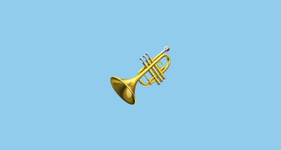 🎺 Trumpet Emoji on Apple iOS 16.4