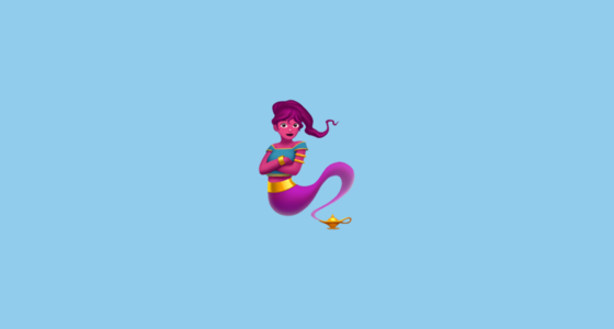 🧞‍♀️ Woman Genie Emoji on Apple iOS 16.4