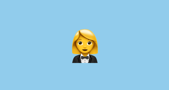 🤵‍♀️ 穿礼服的女人 Emoji on Apple iOS 16.4