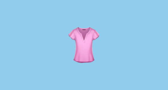 👚 Woman’s Clothes Emoji on Apple iOS 16.4