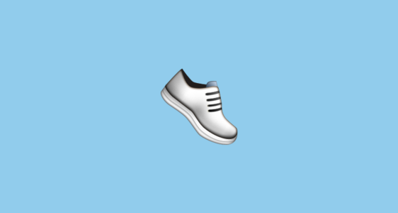 👟 Running Shoe Emoji on Apple iOS 9.3