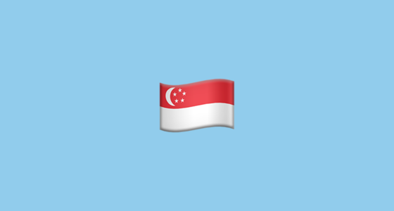 🇸🇬 Flag: Singapore Emoji on Apple iOS 9.3