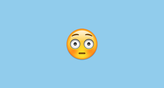 😳 Visage Qui Rougit Emoji on Apple iOS 9.3