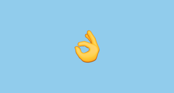 👌 Señal De Aprobación Con La Mano Emoji on Apple iOS 9.3