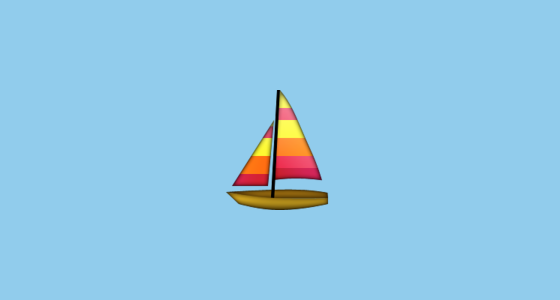 ⛵ Sailboat Emoji on Apple iOS 9.3