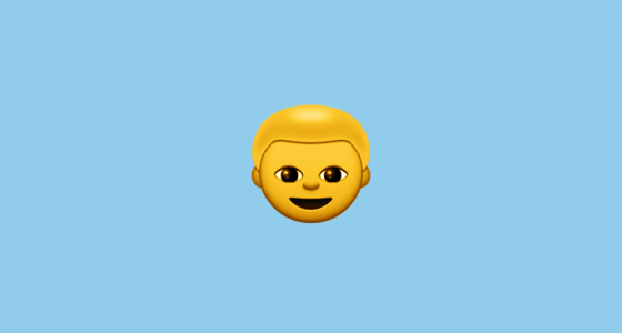 👦 Boy Emoji on Apple iOS 8.3