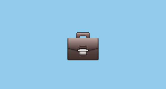 💼 Porte-Documents Emoji on Apple iOS 8.3