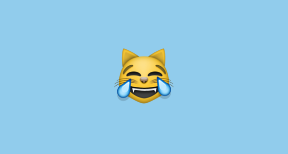 😹 Gato Llorando De Risa Emoji on Apple iOS 8.3