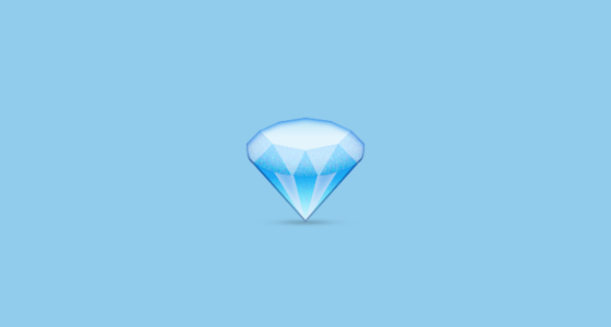 💎 Gem Stone Emoji on Apple iOS 8.3