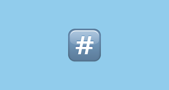 #️⃣ Keycap Number Sign Emoji on Apple iOS 8.3