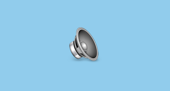 🔈 Altavoz A Volumen Bajo Emoji on Apple iOS 8.3