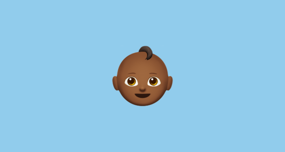 👶🏾 Bebé: Tono De Piel Oscuro Medio Emoji on Apple iOS 10.0