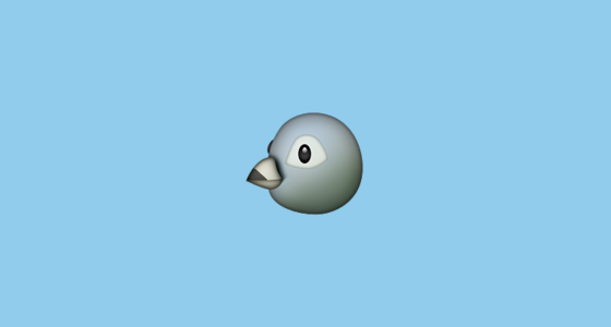 🐦 Bird Emoji on Apple iOS 10.0
