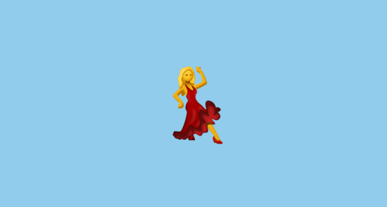 💃 Woman Dancing Emoji on Apple iOS 10.0